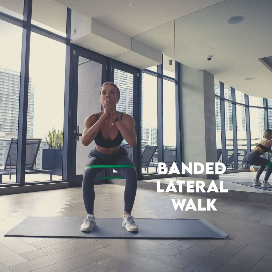 Banded Lateral Walk - Supplementen-vergelijker.nl